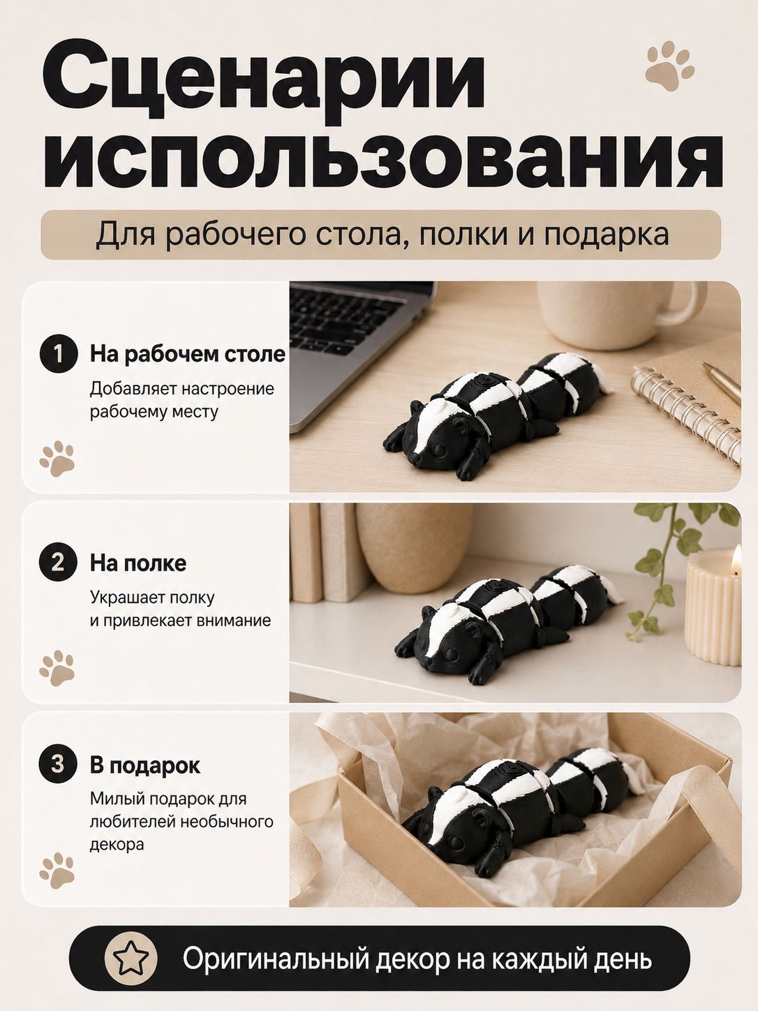 Гибкий мини-скунс — фото 1