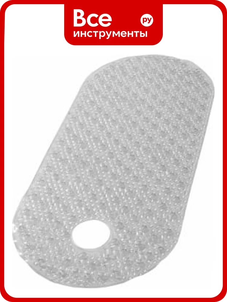 Противоскользящий коврик RIDDER Lense прозрачный 38х88 60700
