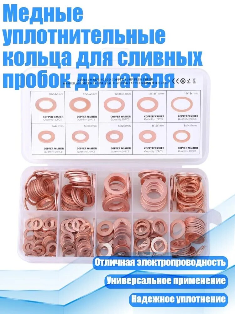 Шайба автомобильная, 1 шт.