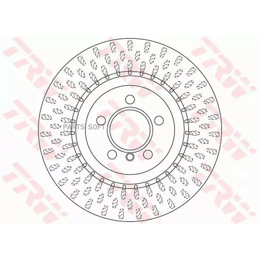 Диск тормозной LAND ROVER RANGE ROVER 3.6-5.0 05- передний D 360мм.