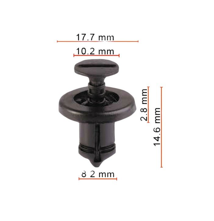 AVERS Клипса для Nissan 0151500QAB 10 шт. 0151500QAB-10