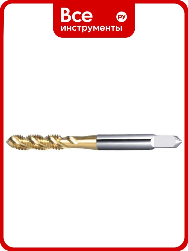 Метчик м/р DESKAR 3,0х0,5 гл винт. кан. 6H DIN371 HSS-E TiN DT11003050 00-00076372