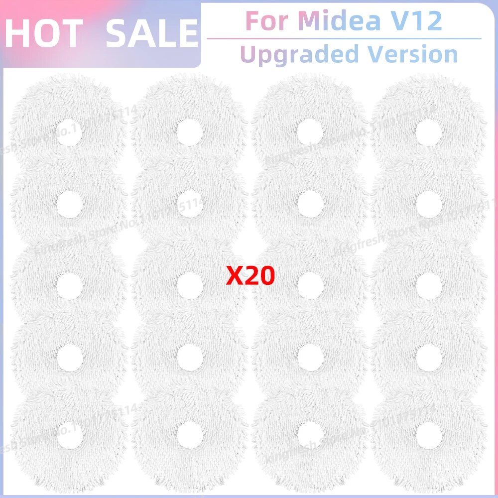 20x Фильтры для Midea V12 Eureka J12 Ultra, SET K