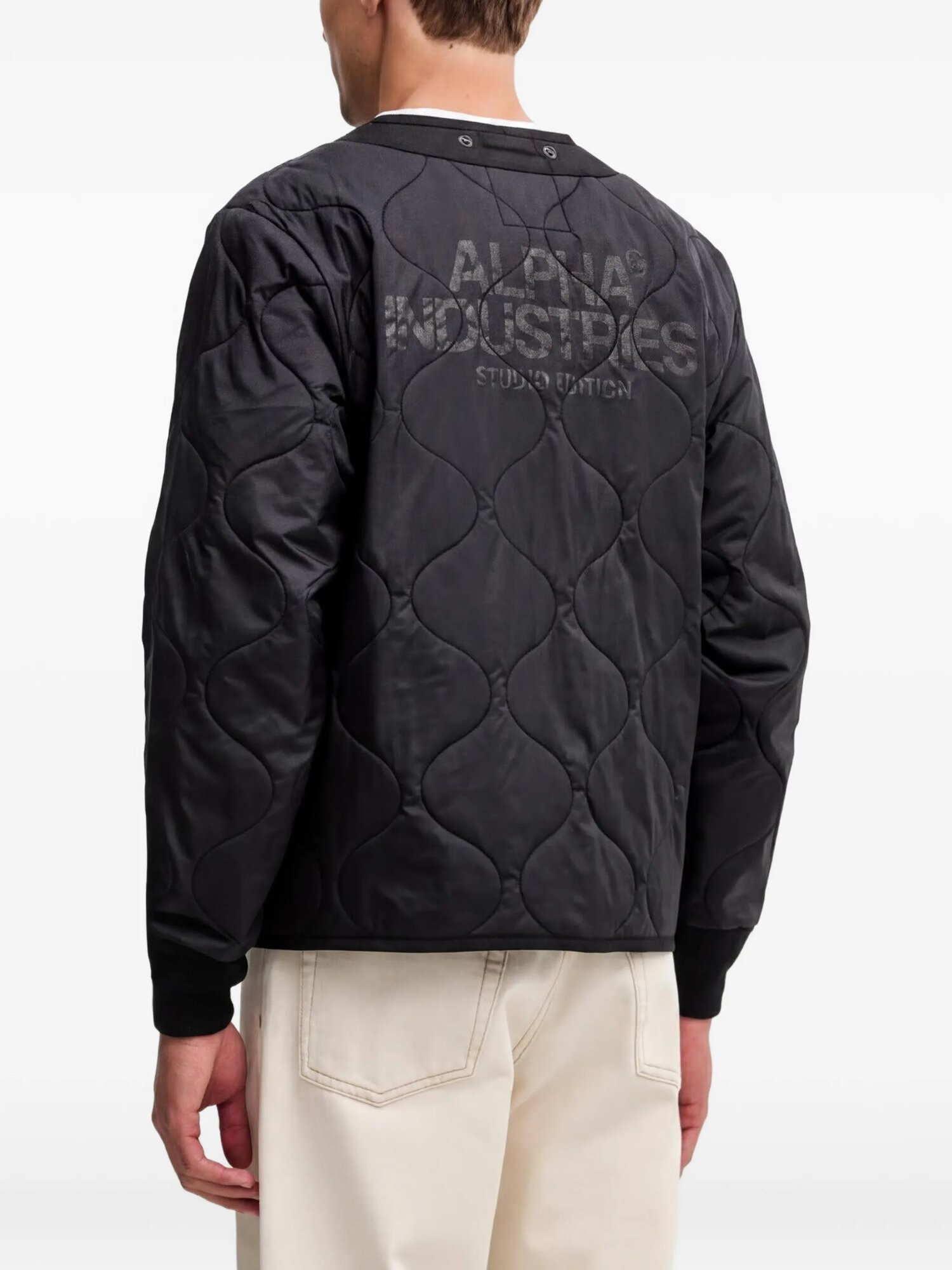 Куртка ALPHA INDUSTRIES, размер 50, black/black — фото 1