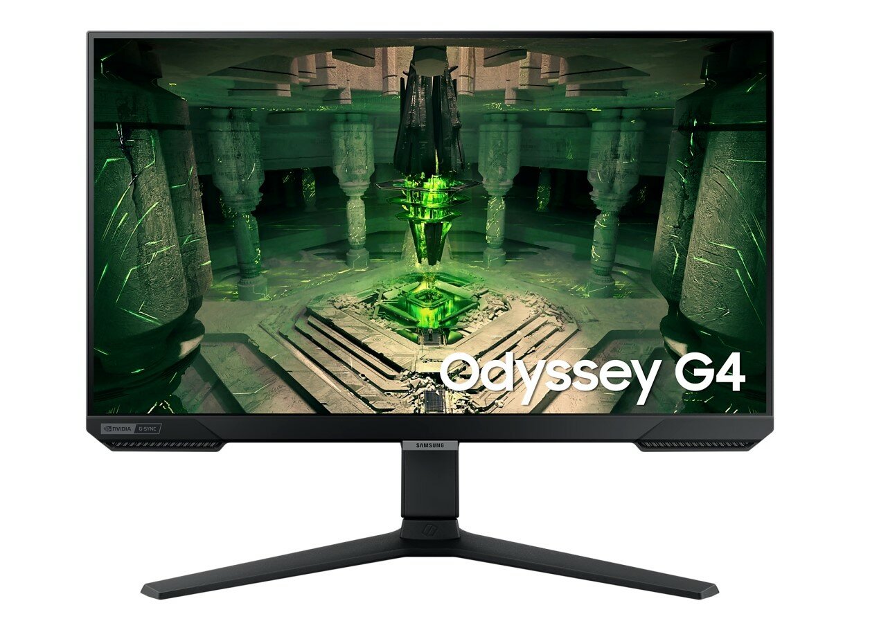 Монитор 25" Samsung Odyssey G4 S25BG400E, черный (IPS 1920x1080, 240 Гц, 1 мс, 400 кд/м2)