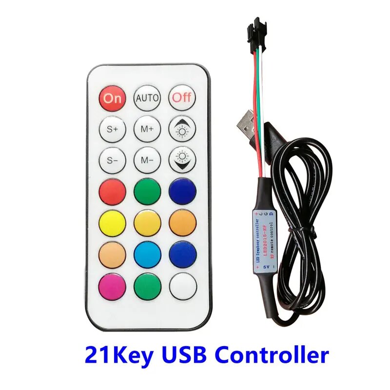 USB контроллер 21Key controller для RGB LED ленты