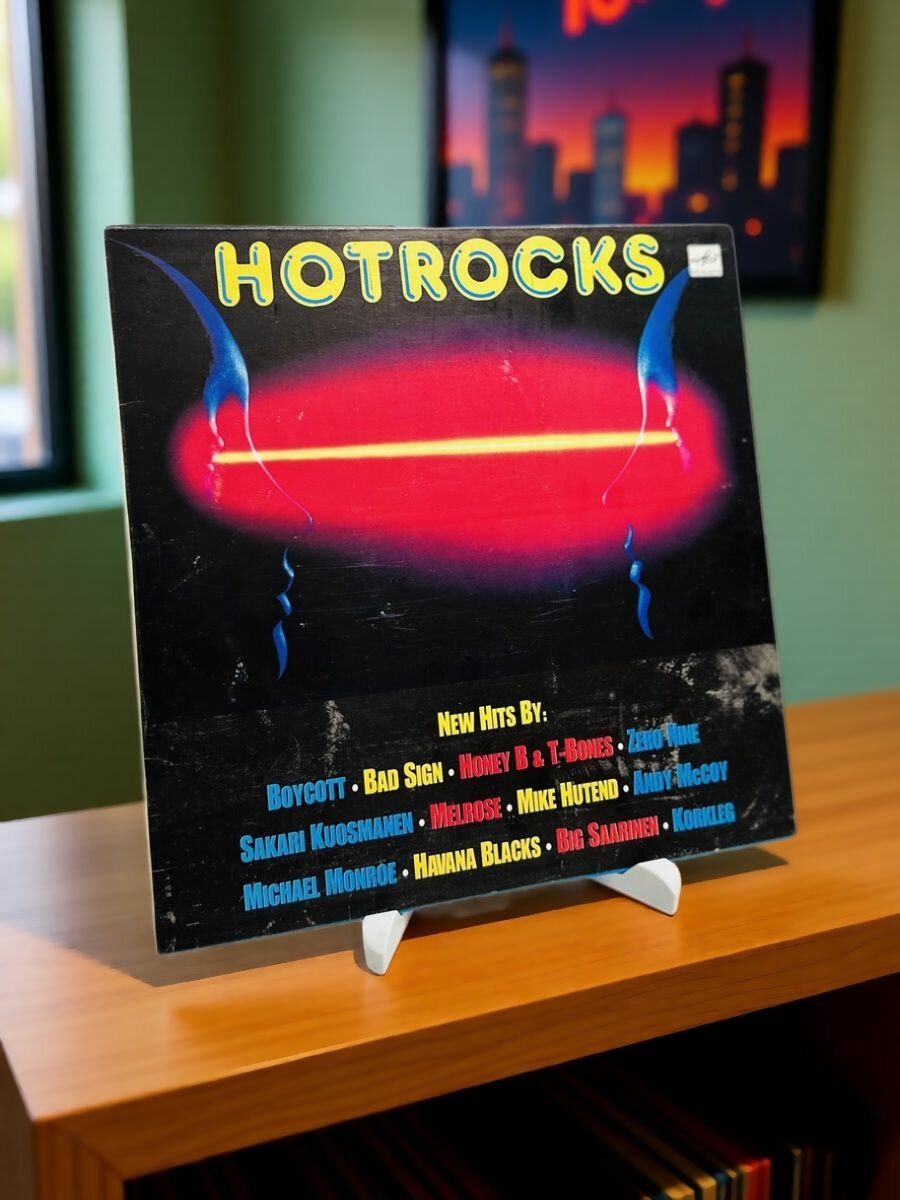 Hotrocks, винил LP12" 1989 — фото 1