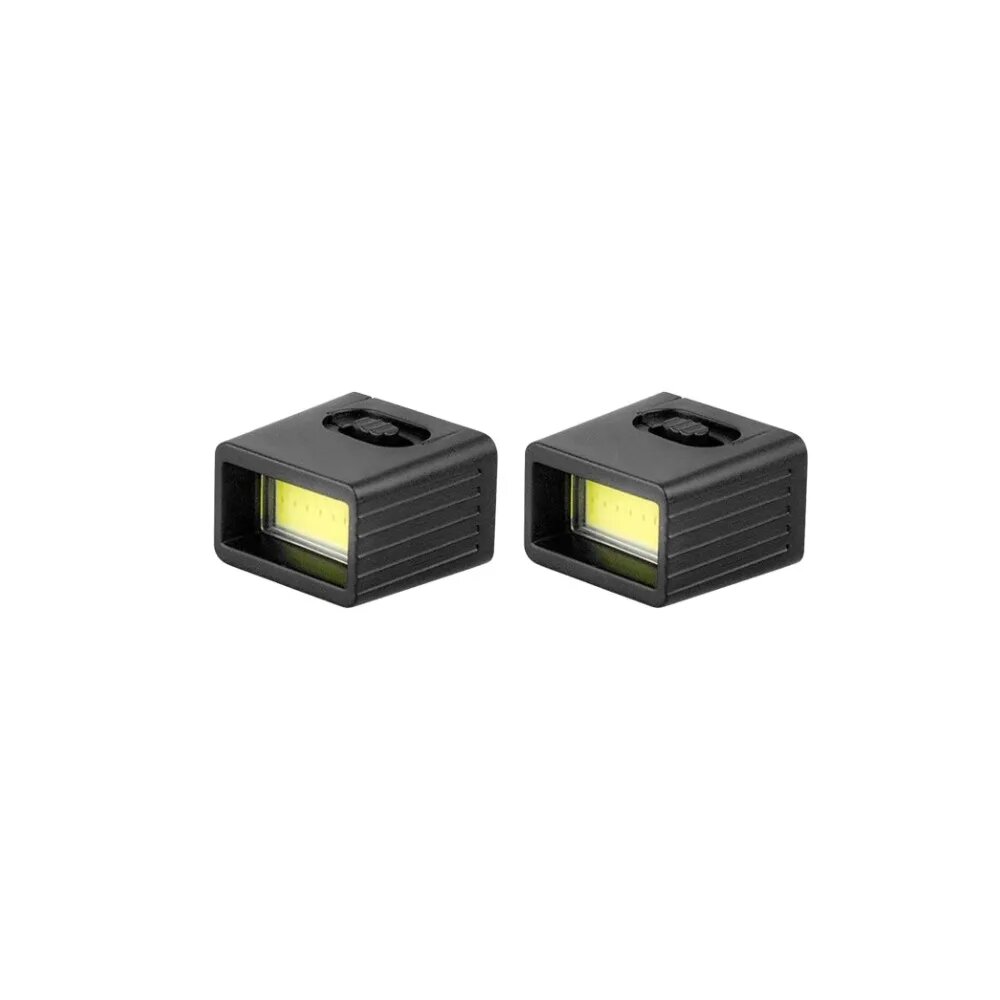 Мини-фонарик COB LED, ABS, 2 режима, без батареек 2pcs