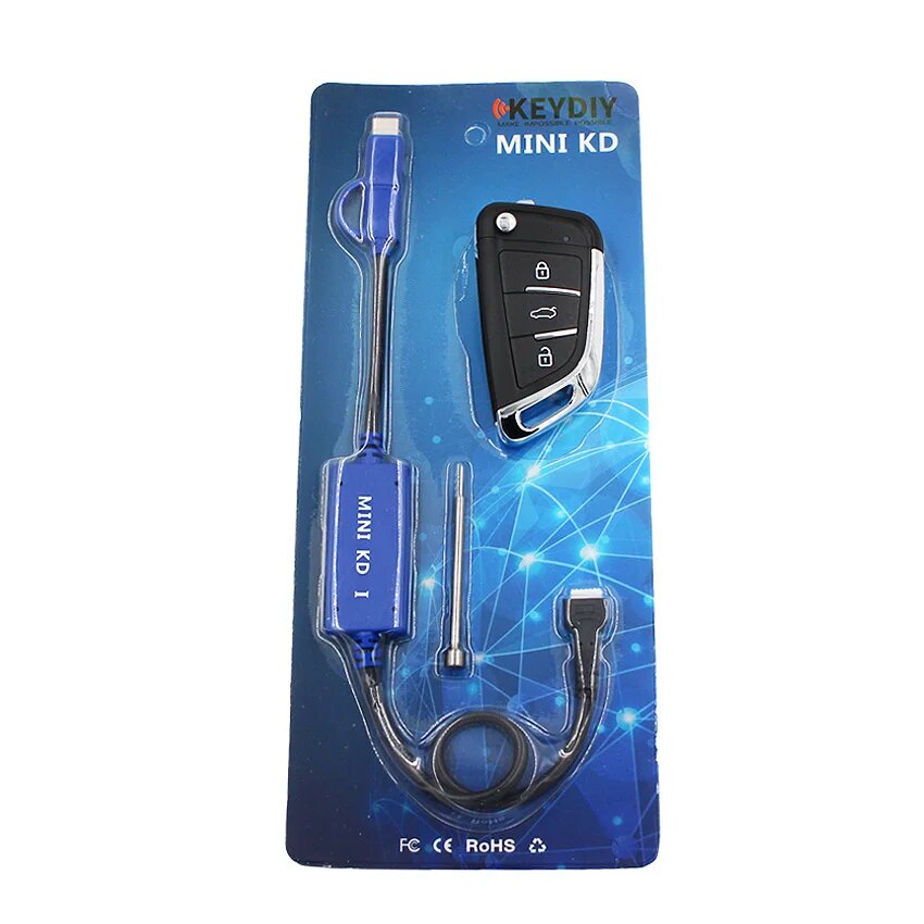 Новинка! Генератор ключей KEYDIY Mini KD: создание более 1000 автомобильных ключей, аналогичных KD900, с поддержкой Android на вашем телефоне.