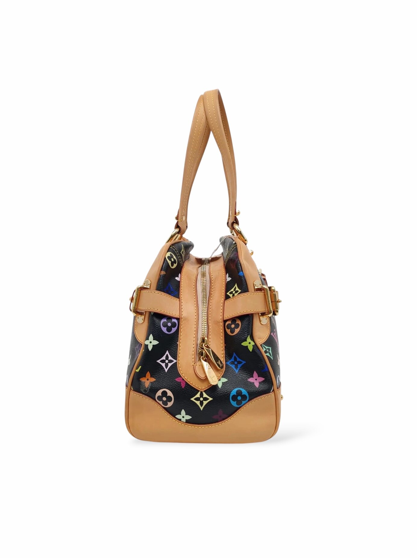 Сумка Louis Vuitton Claudia Multicolor, коричневый, черный, мультиколор — фото 1