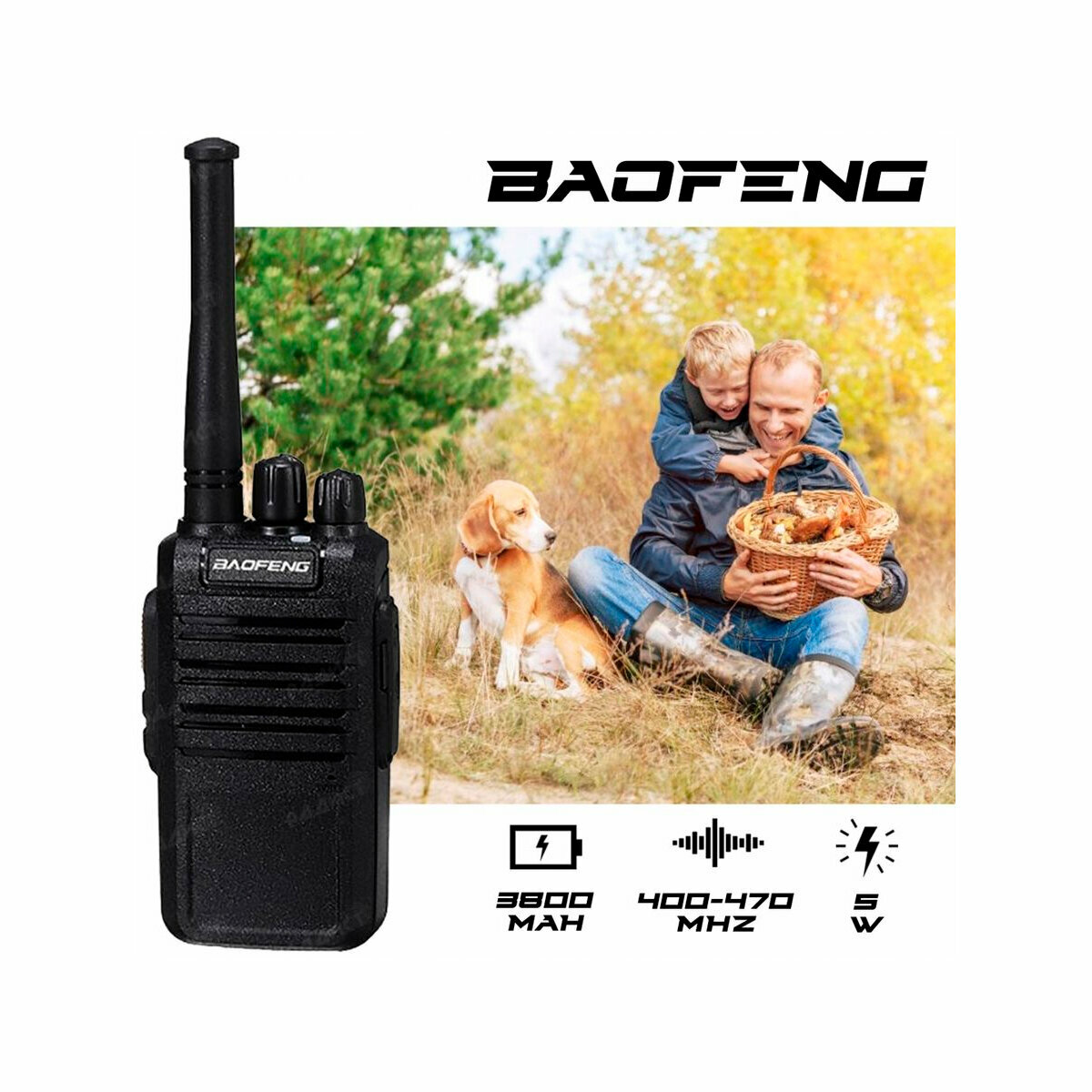 Рация Baofeng BF-M4 — фото 1