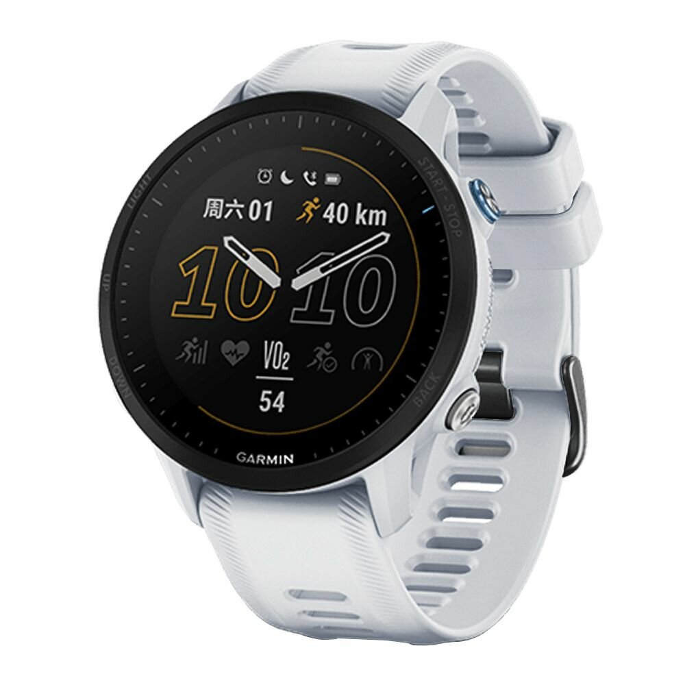 22mm Ремешок силиконовый для наручных часов Garmin Forerunner 955 965 945 935 745 замена аксессуар браслет