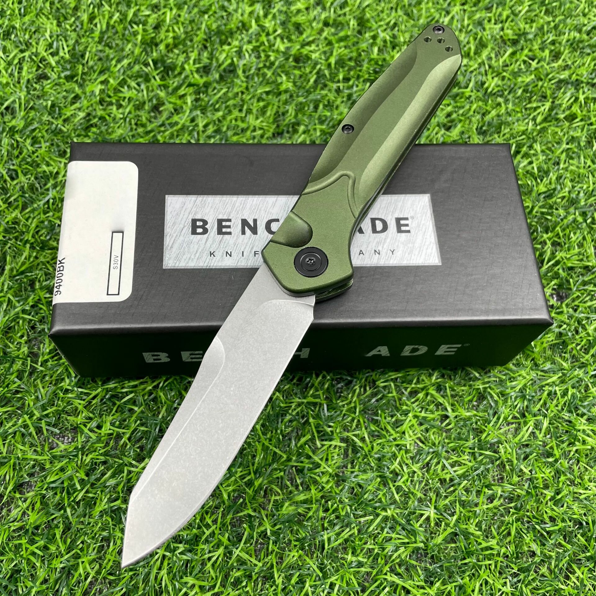Benchmade9400 Премиальный складной нож с точной обработкой CNC, рукоять из алюминия PEL, портативный карманный нож для нарезки фруктов