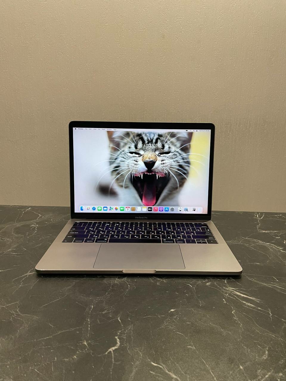 Ноутбук MacBook Pro 13 2017, Intel Core i5 2,3 ГГц, 8/256 ГБ, LPDDR3, Intel Iris Plus Graphics 640, MacOS