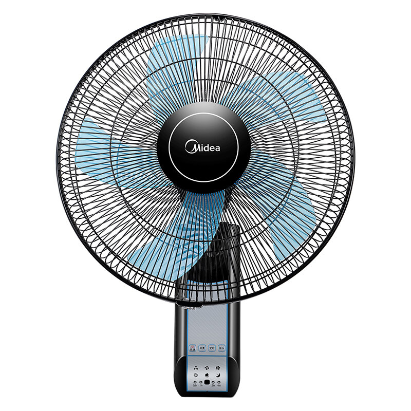 Настенный вентилятор унисекс Midea FW40 11AR, 120° поворот, таймер