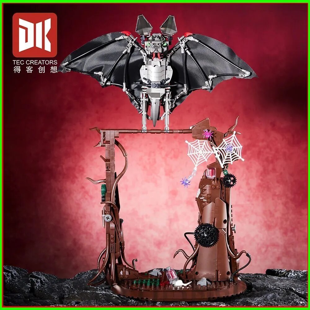 Конструктор TEC CREATORS Mechanical bat DK7058, тематика: флора и фауна, персонажи, сборная модель — фото 1