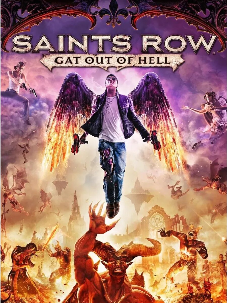 Saints Row Gat out of Hell, игра для ПК (на флешке USB)