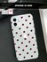 Силиконовый чехол на Apple iPhone 12 mini / Айфон 12 Мини с принтом Узор из точе...