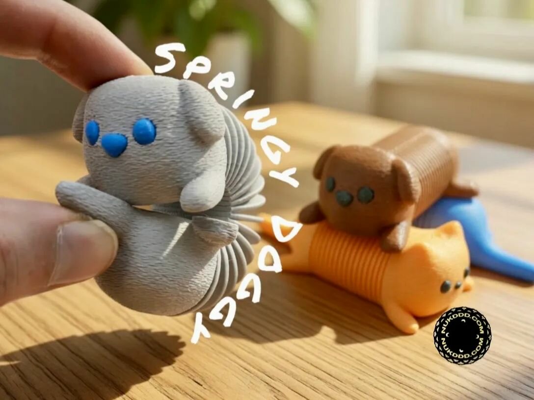 Игрушка Собачка подвижная флекси антистресс