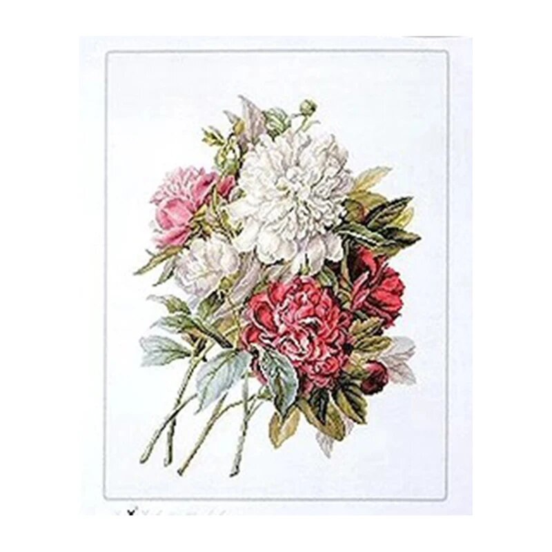 Вышивка крестом, набор 14ct white, хлопок, картина