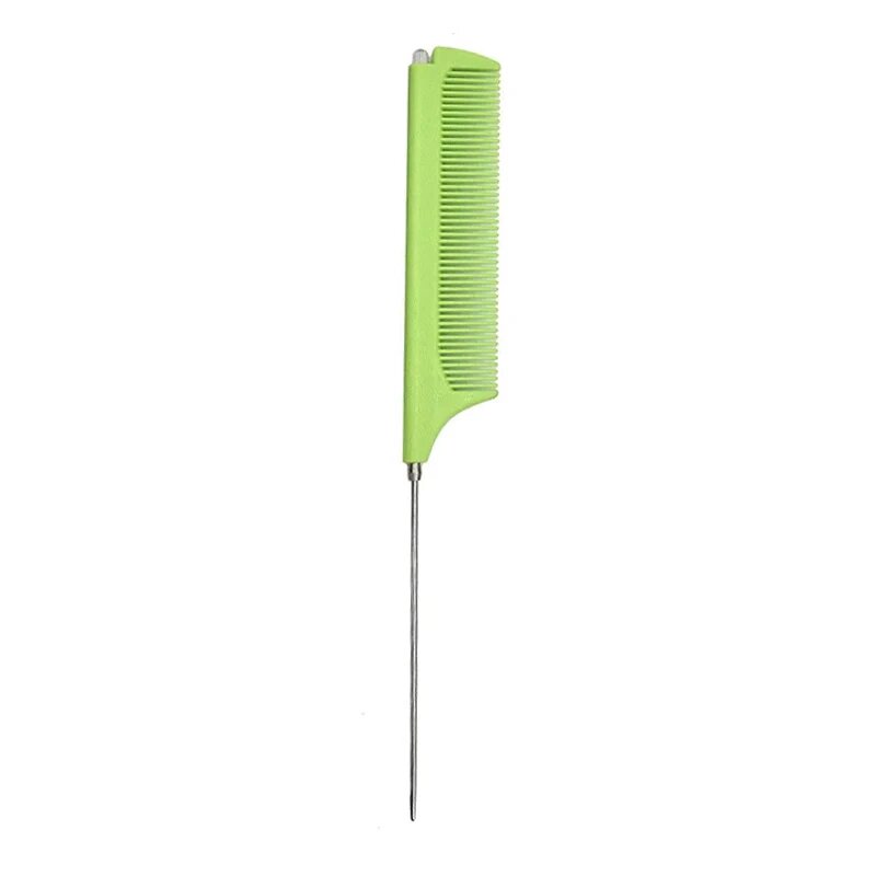 Расческа BARBERTOP 005 пластиковая green