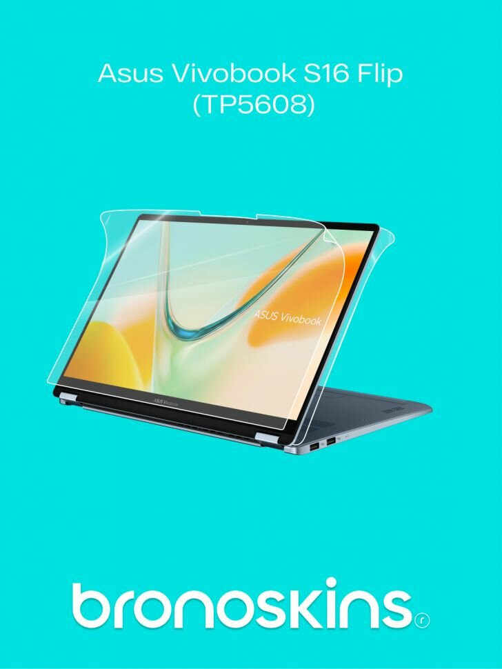 Матовая пленка на экран Asus Vivobook S16 Flip (TP5608)