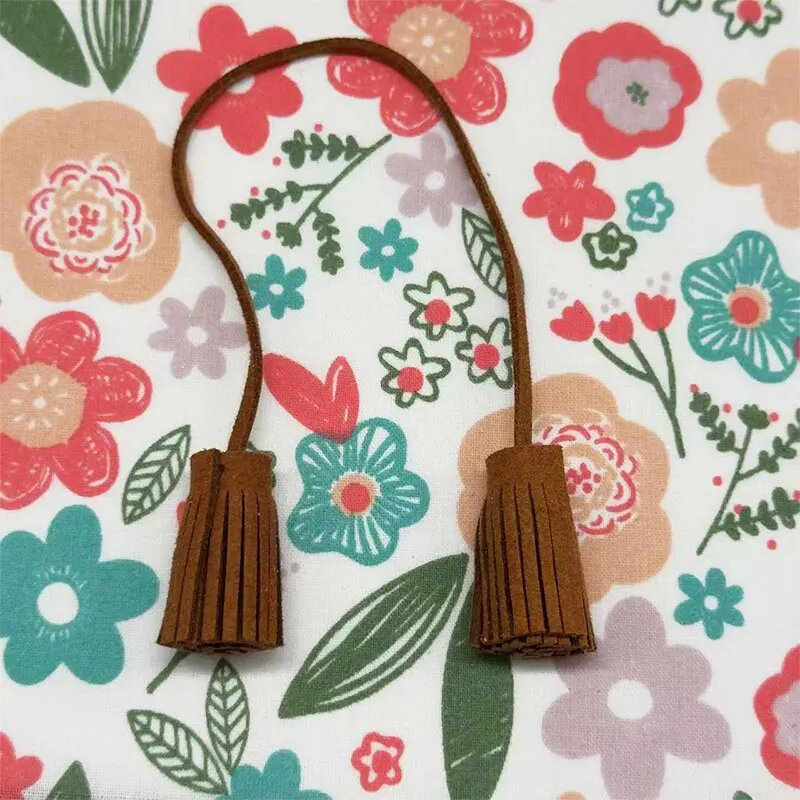Двухслойные кожаные кисточки для рукоделия 2Pcs, 31