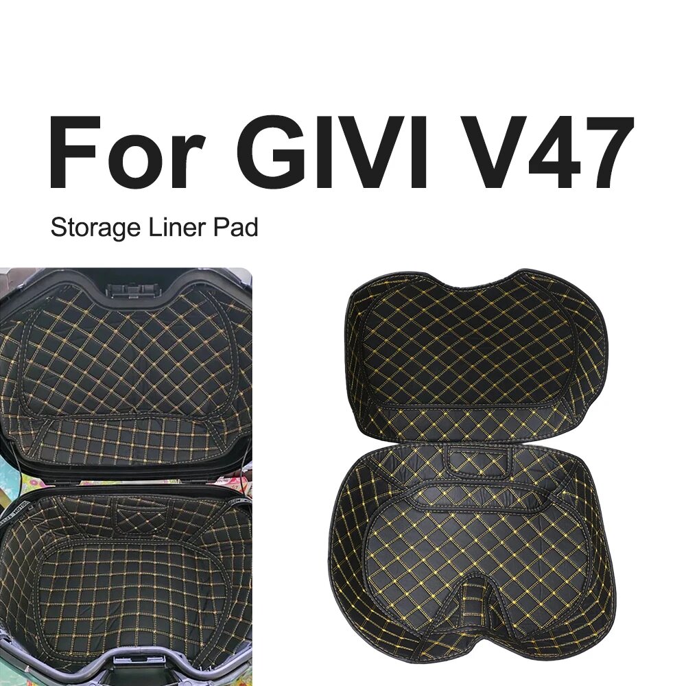 Внутренняя подкладка для мотоциклетного кофра GIVI V47, сумка-вкладыш для заднего багажника, подкладка для отделения заднего сиденья, чехол для кофра, покрытие для отсека.