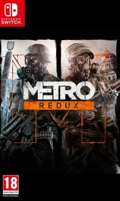 Игра Метро 2033 Возвращение (Complete Redux) Switch Русская Версия Картридж на Nintendo Switch