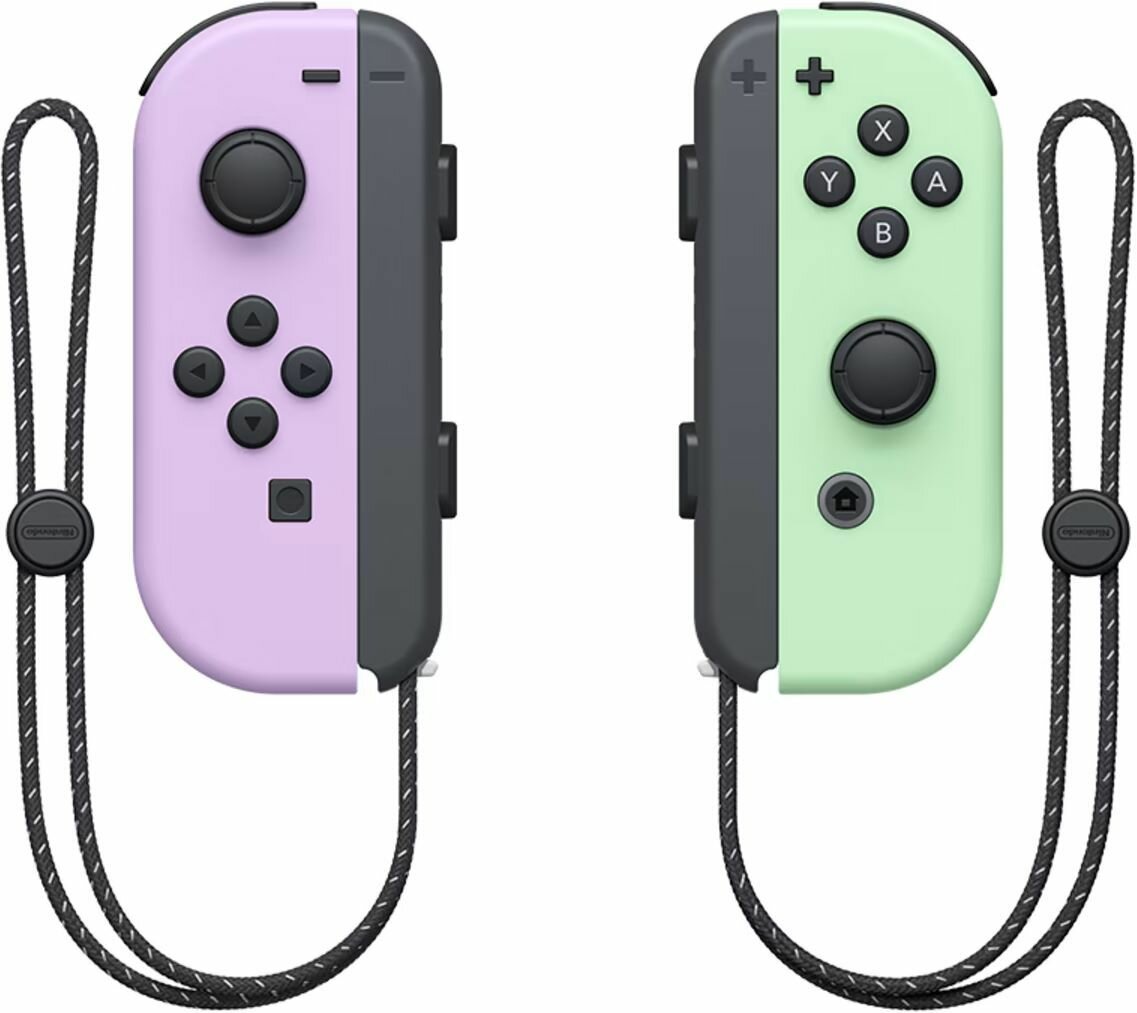 Набор 2 Контроллера Joy-Con (Pastel Purple/Pastel Green)