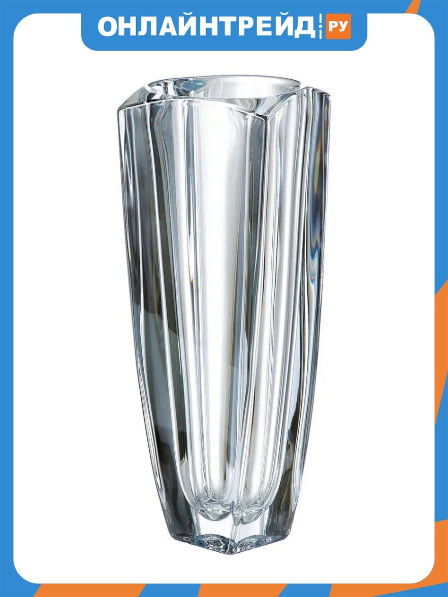 Ваза Crystal Bohemia "AREZZO", 28 см.