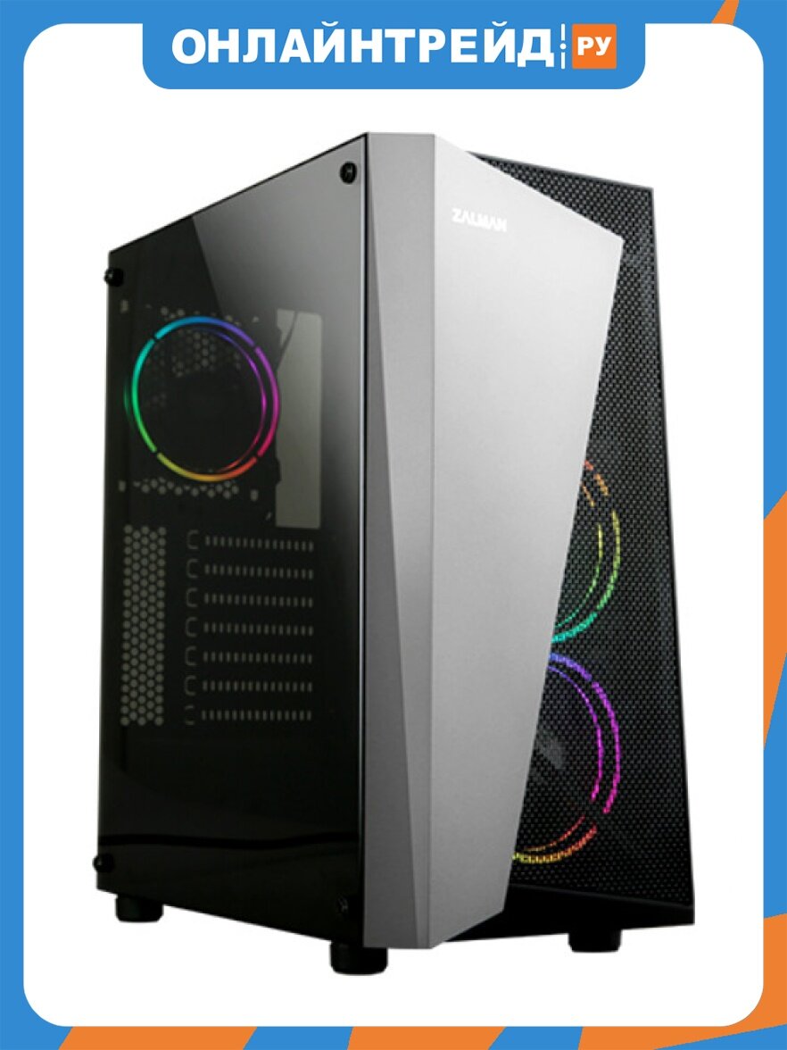 Корпус Zalman S4 Plus, черный