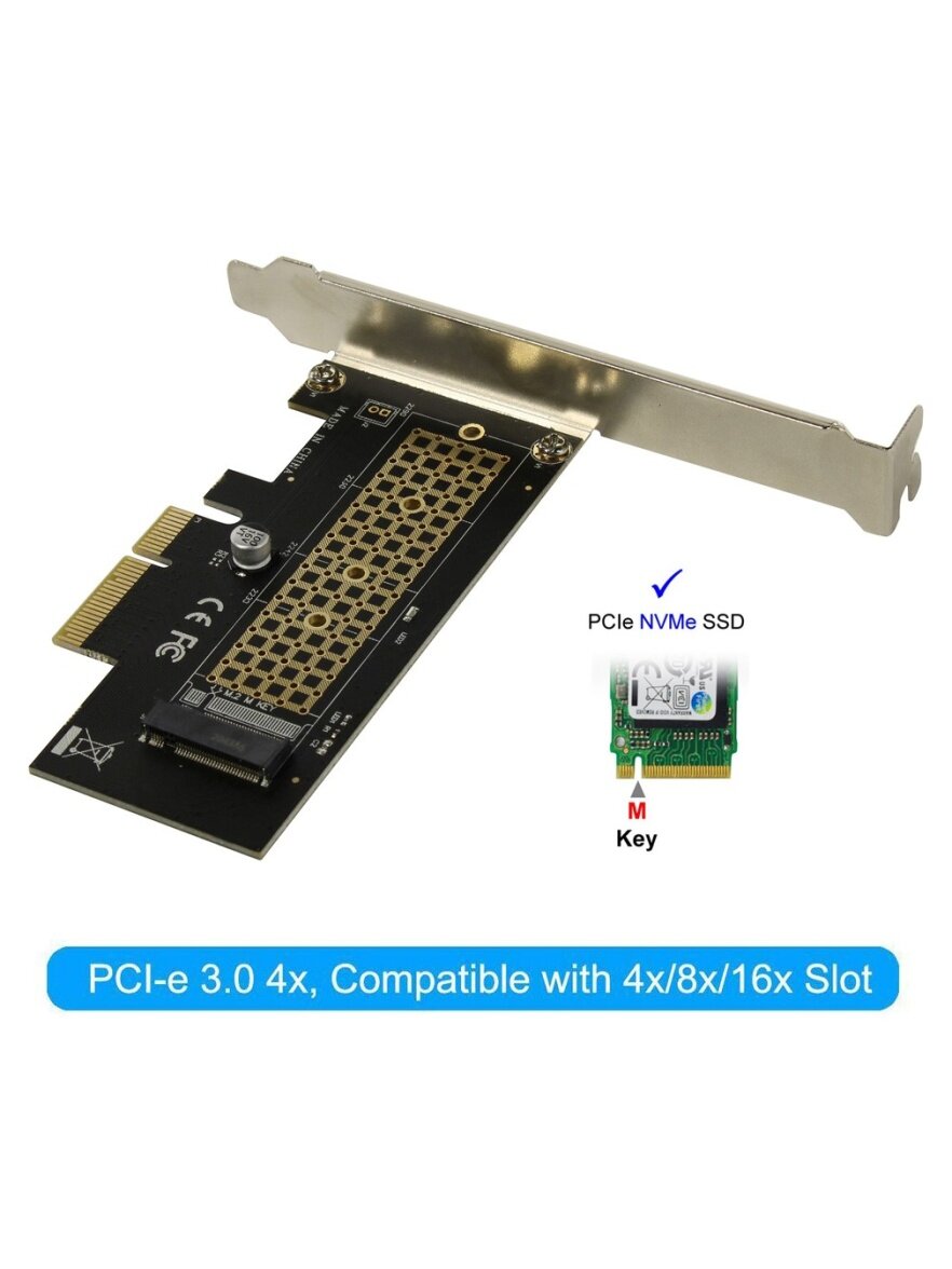 Адаптер Orient PCI-E для SSD M2 C300E — фото 1