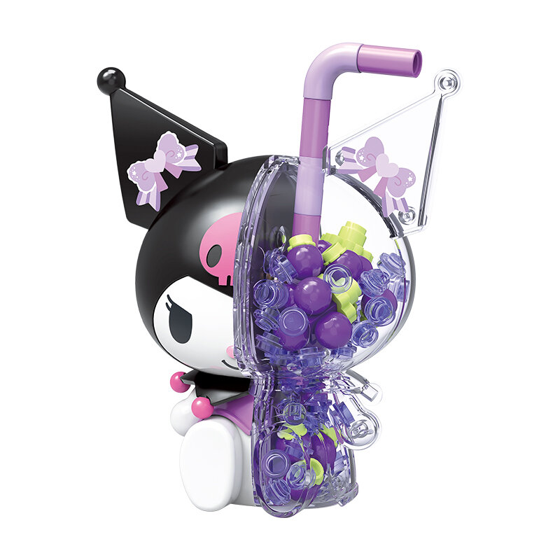 Конструктор унисекс TOP TOY Пузырьковый напиток Sanrio, Kuromi