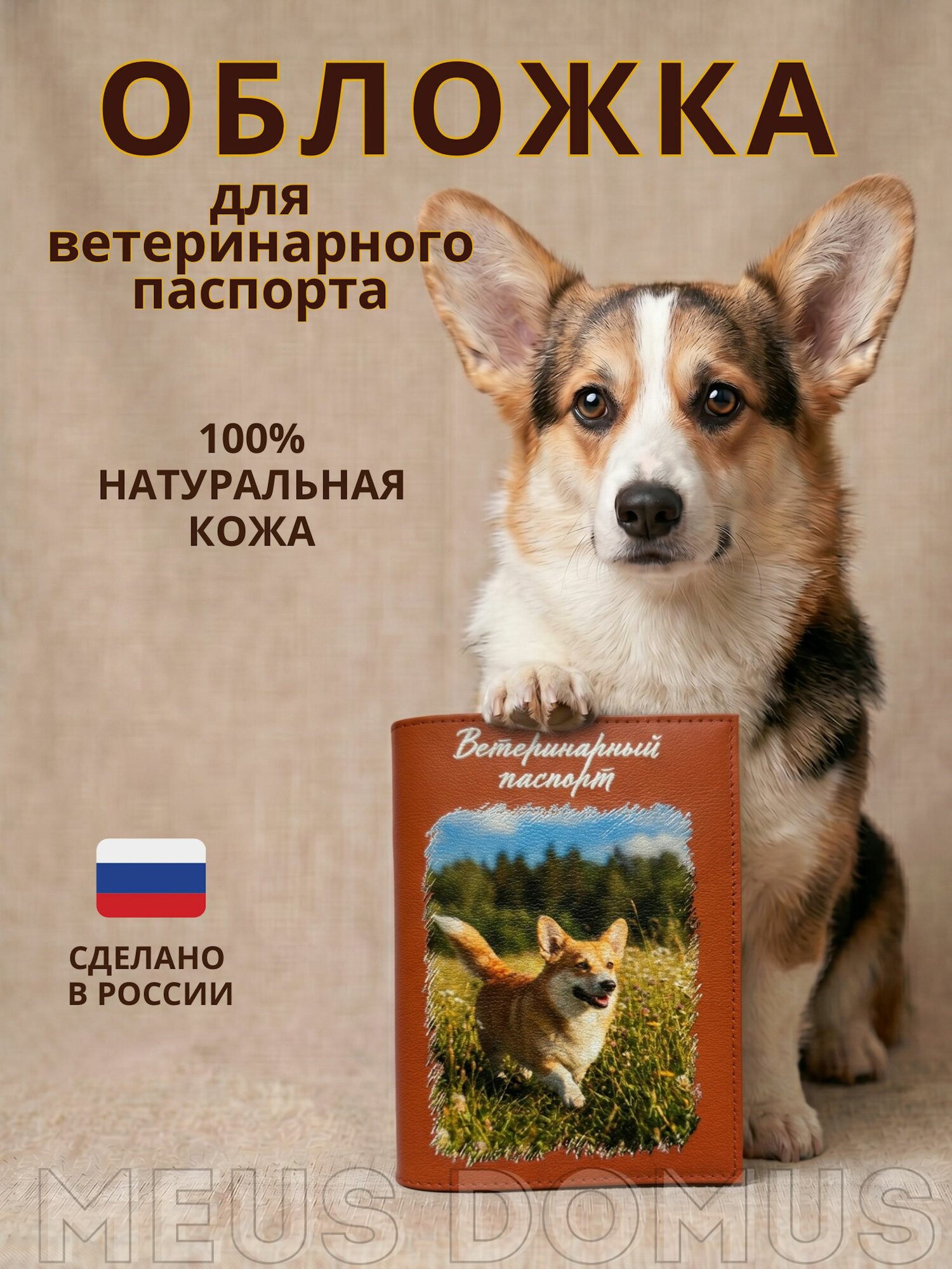 Обложка для паспорта Meus Domus