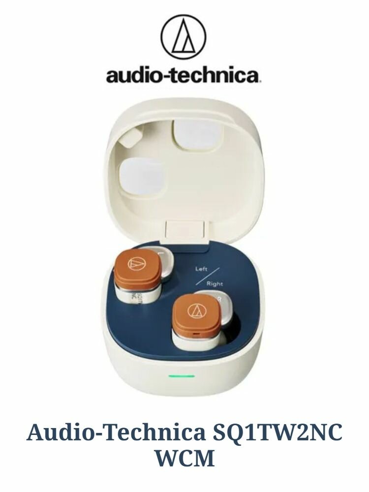 Audio-Technica SQ1TW2NC Наушники-вкладыши с активным шумоподавлением Bluetooth True Wireless In Ear