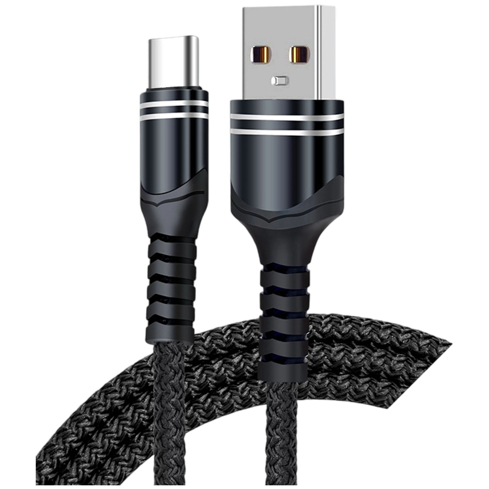 66W Быстрая зарядка Кабель 5A Плетеный USB C Для телефонов
