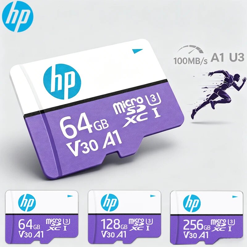 HP MicroSDXC mx330 64GB U3 — фото 1