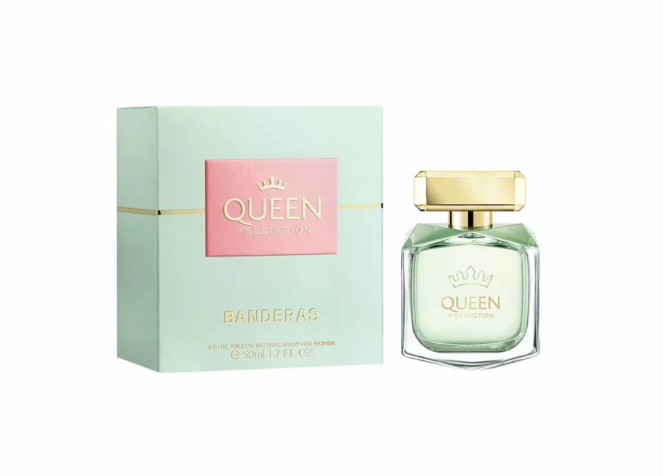 Туалетная вода Antonio Banderas Queen of Seduction 50 мл, цветочная