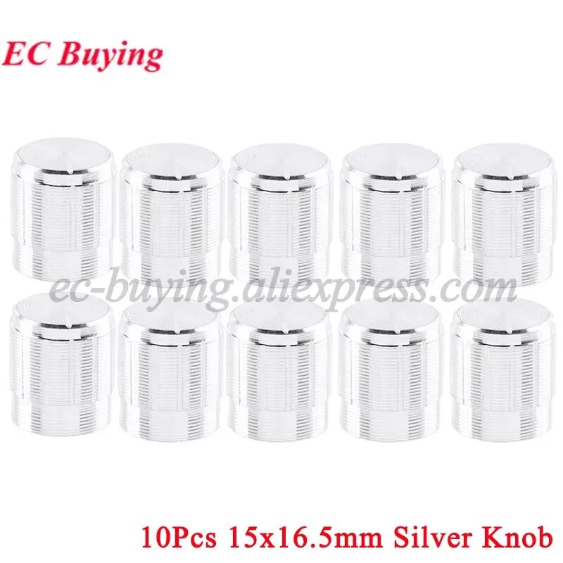 KY-040 HW-040 модуль поворотного энкодера Silver Knob 10pcs