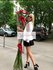35 роз 140 см / Длинные розы / Высокие розы / Гигантские Розы / Доставка Цветов ...