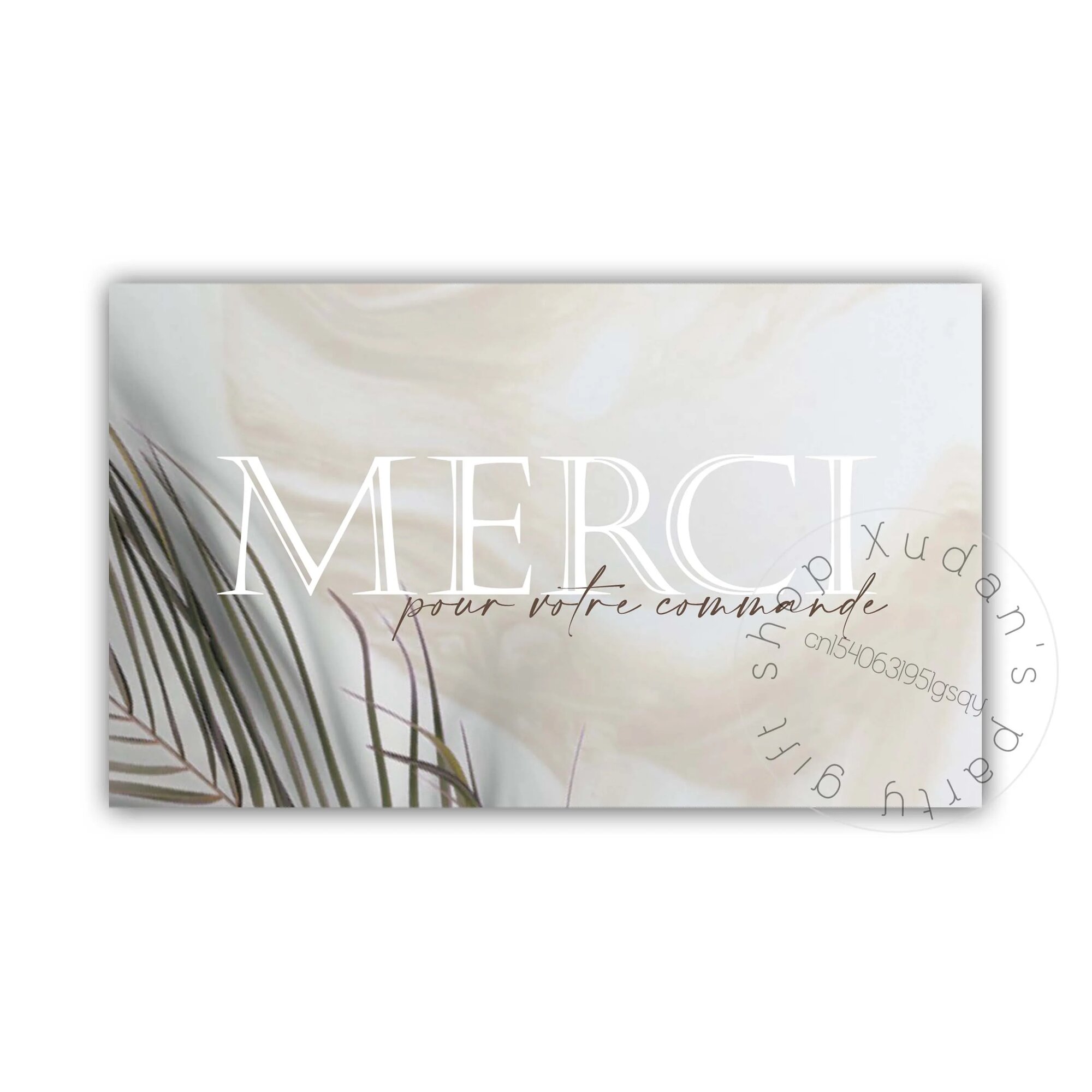 Открытки Merci, набор из 30 штук