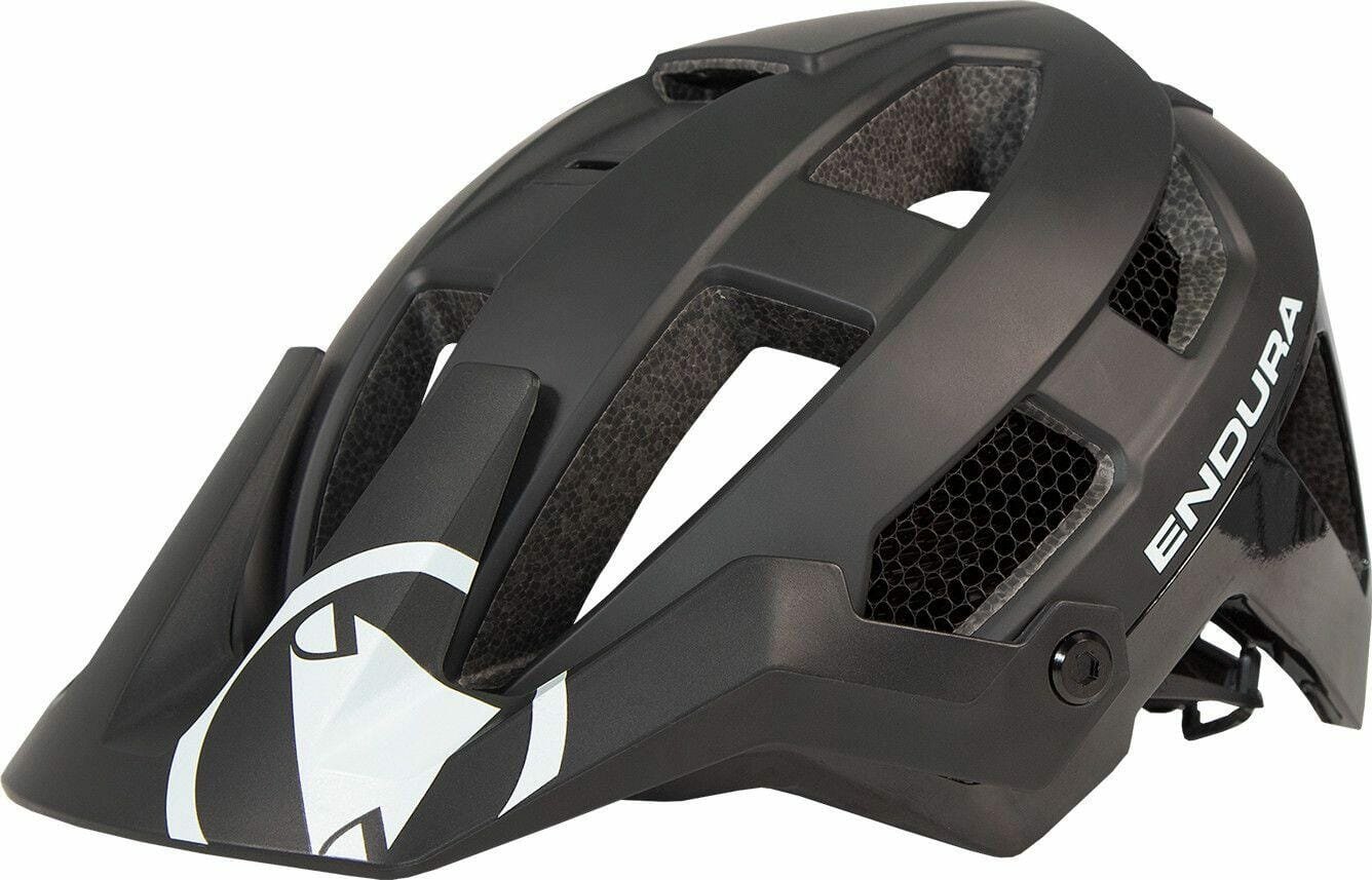 DECATHLON шлем защитный Decathlon Endura SingleTrack, черный, размер s/m