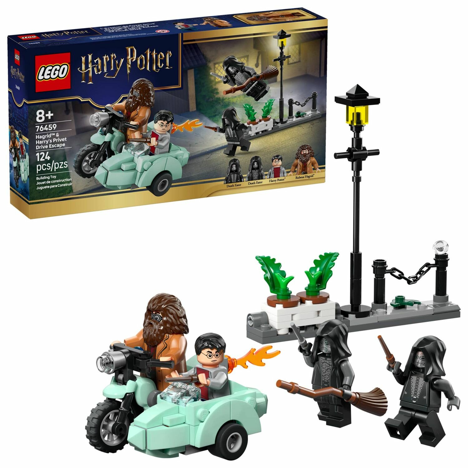 Конструктор LEGO Harry Potter Побег Хагрида и Гарри по Тисовой улице, 76459