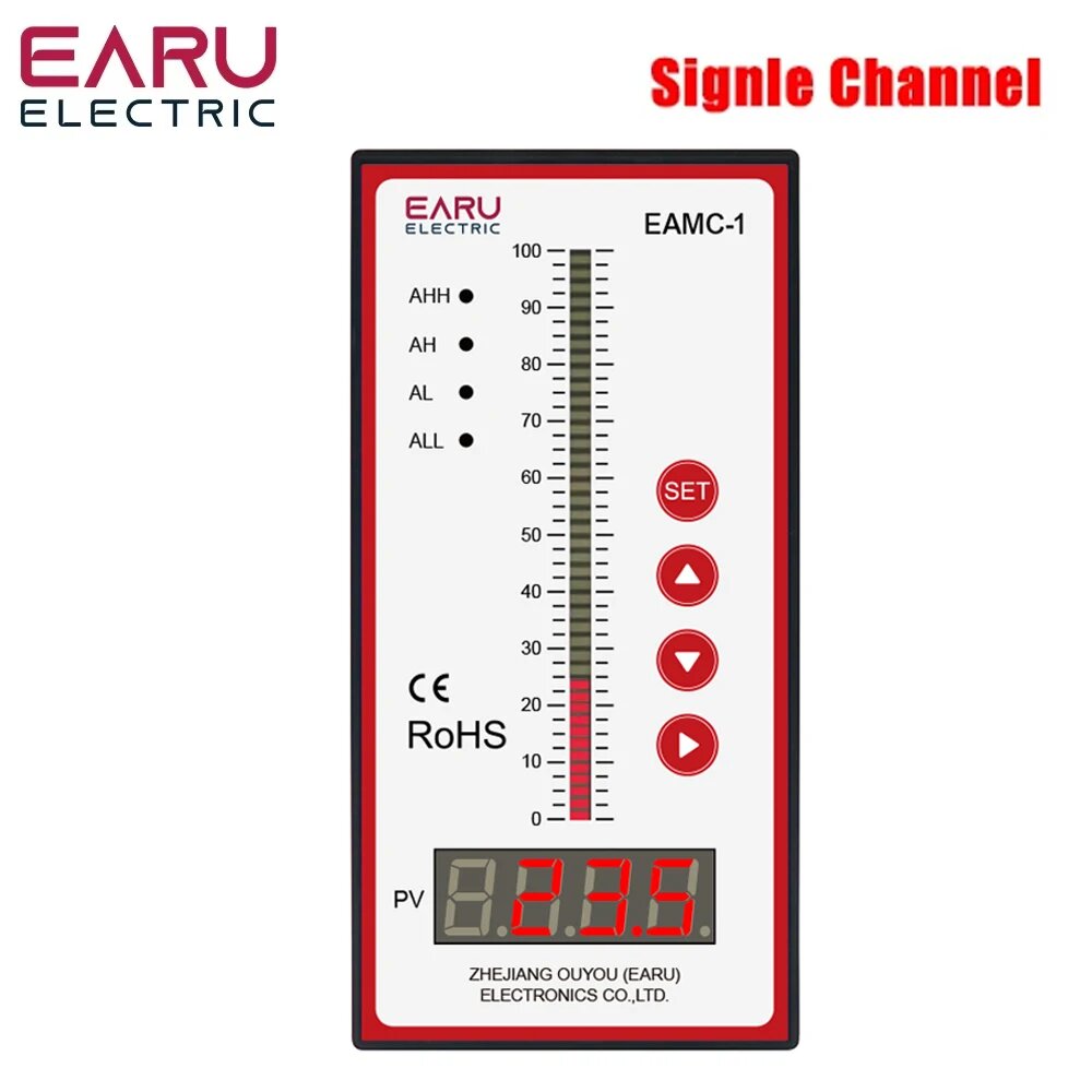 EARUELECTRIC Контроллер уровня жидкости, Signle Channel