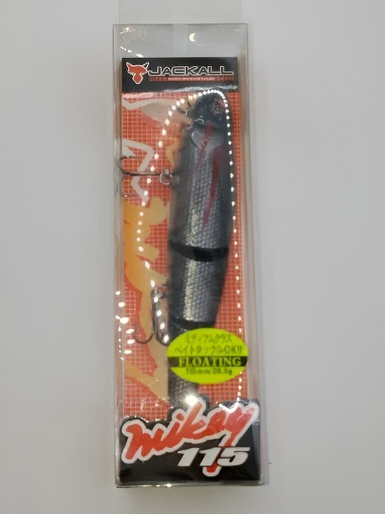Воблер Jackall Mikey 115mm, 20.5g, плавающий, свимбейт, для ловли хищника