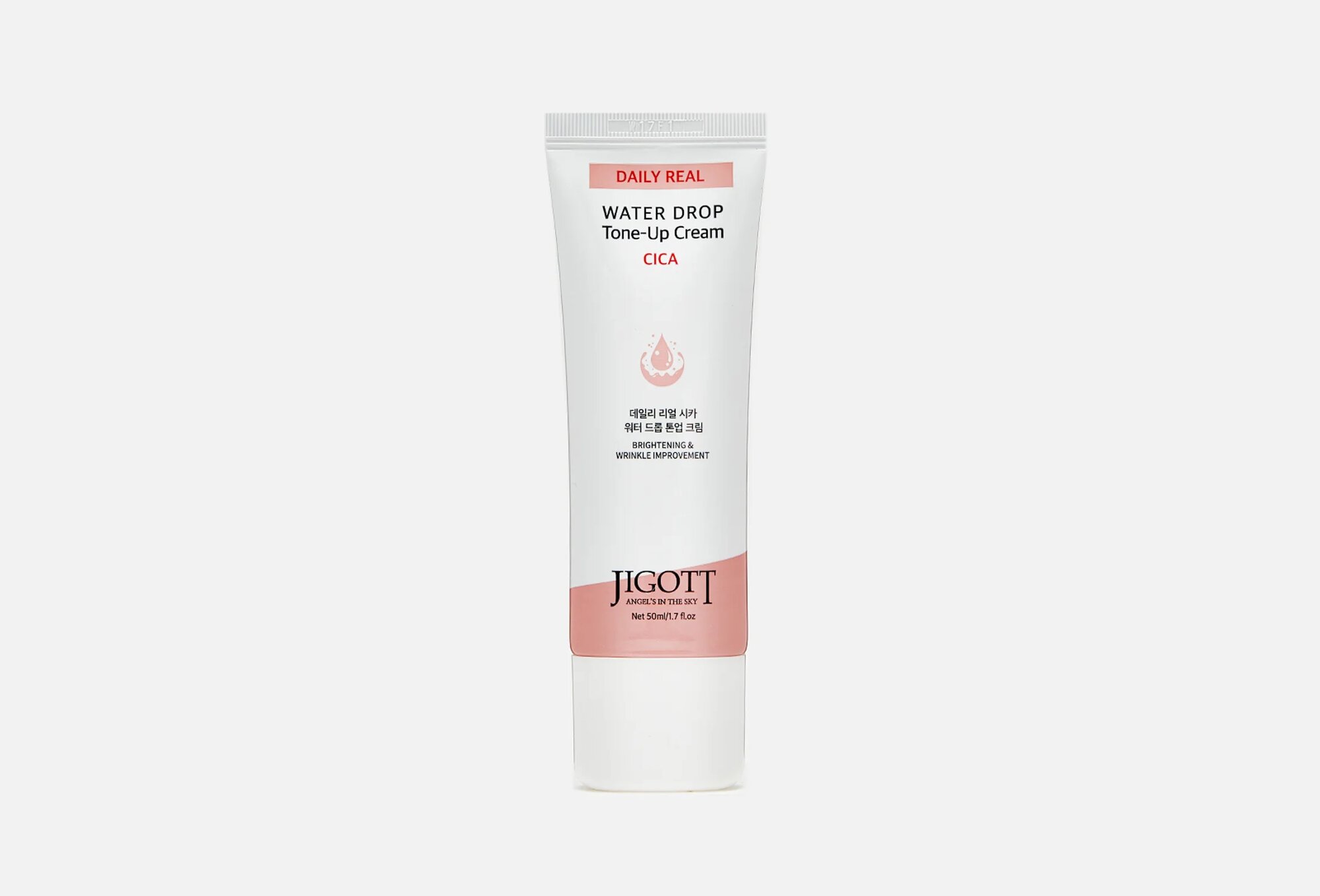 Jigott DAILY REAL WATER DROP Tone Up Cream CICA Крем для улучшения тона с центеллой 50мл