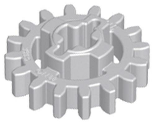 Деталь Lego 94925 Technic, Gear 16 Tooth - Axle Hole with Closed Sides