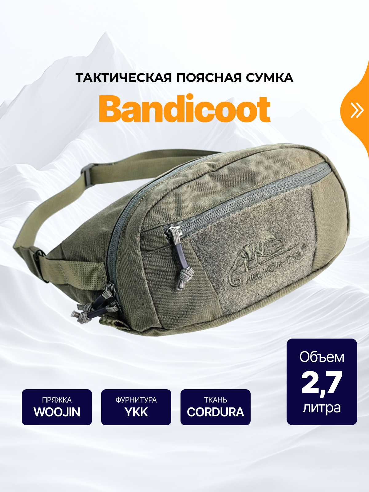 Сумка поясная