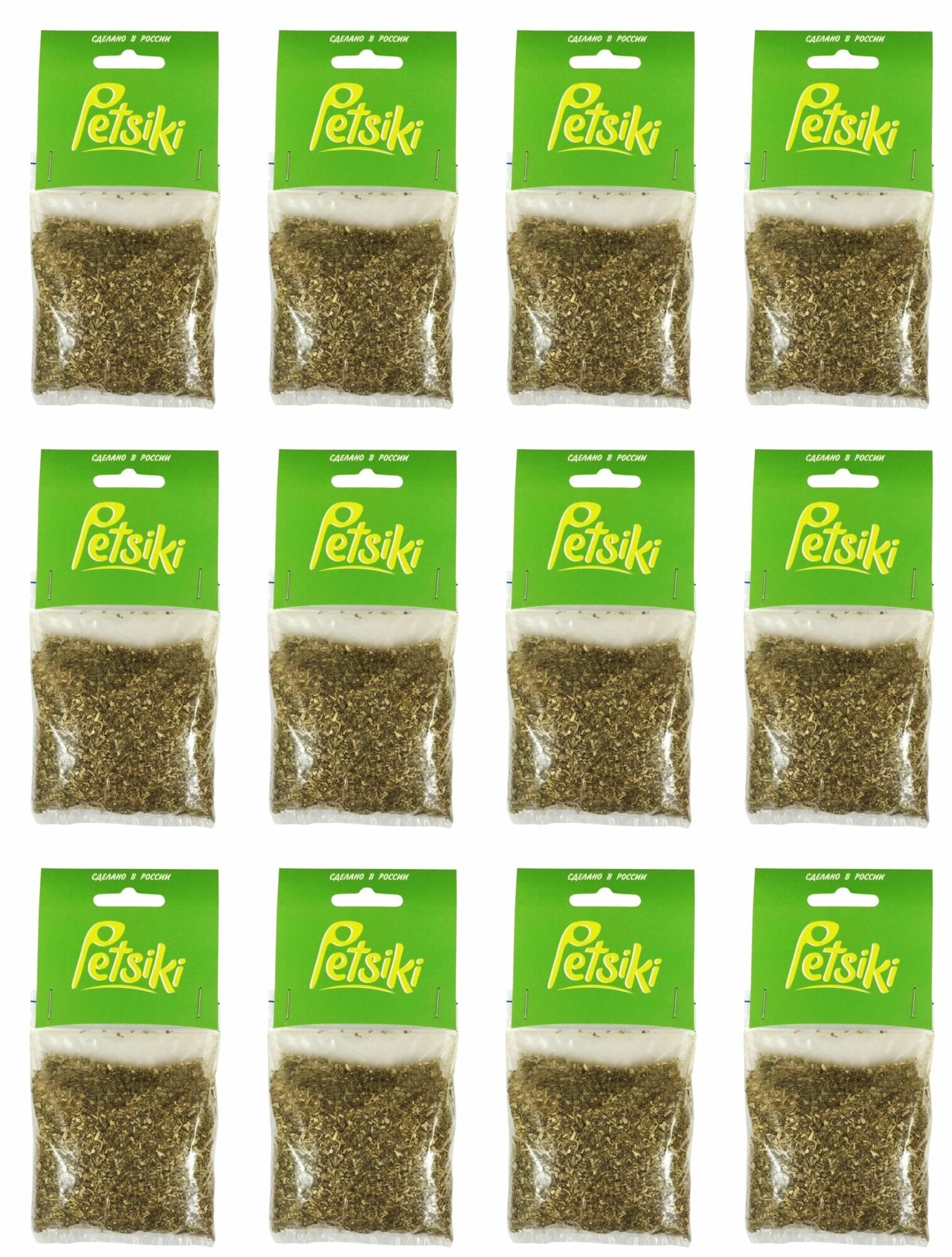 Petsiki Лакомство Кошачья мята, 10 гр, 12 шт